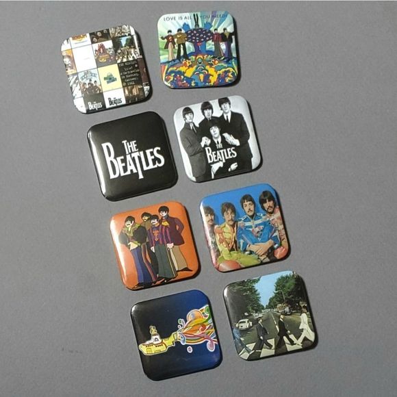 area51gallery | Accessories | The Beatles Magnet Set John Lennon Yellow ...